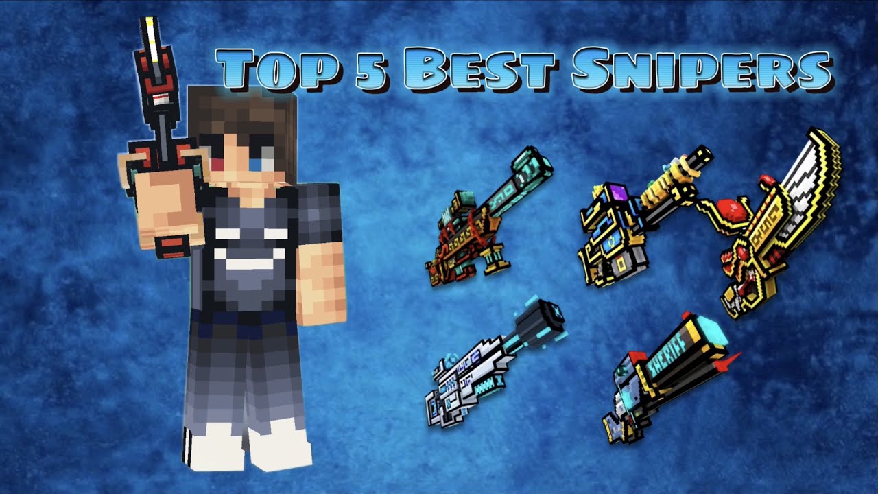 Top 5 Best Snipers In PG3D - YouTube
