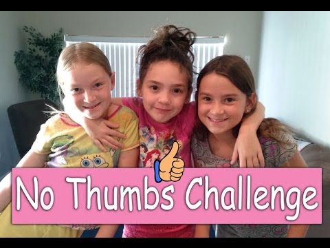No Thumbs Challenge - Cammi TV