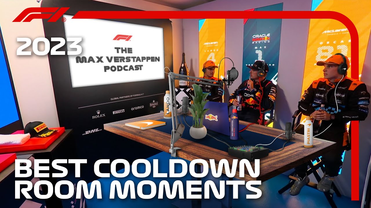 Best Of The Max Verstappen Podcast | 2023 Cooldown Room Moments - YouTube
