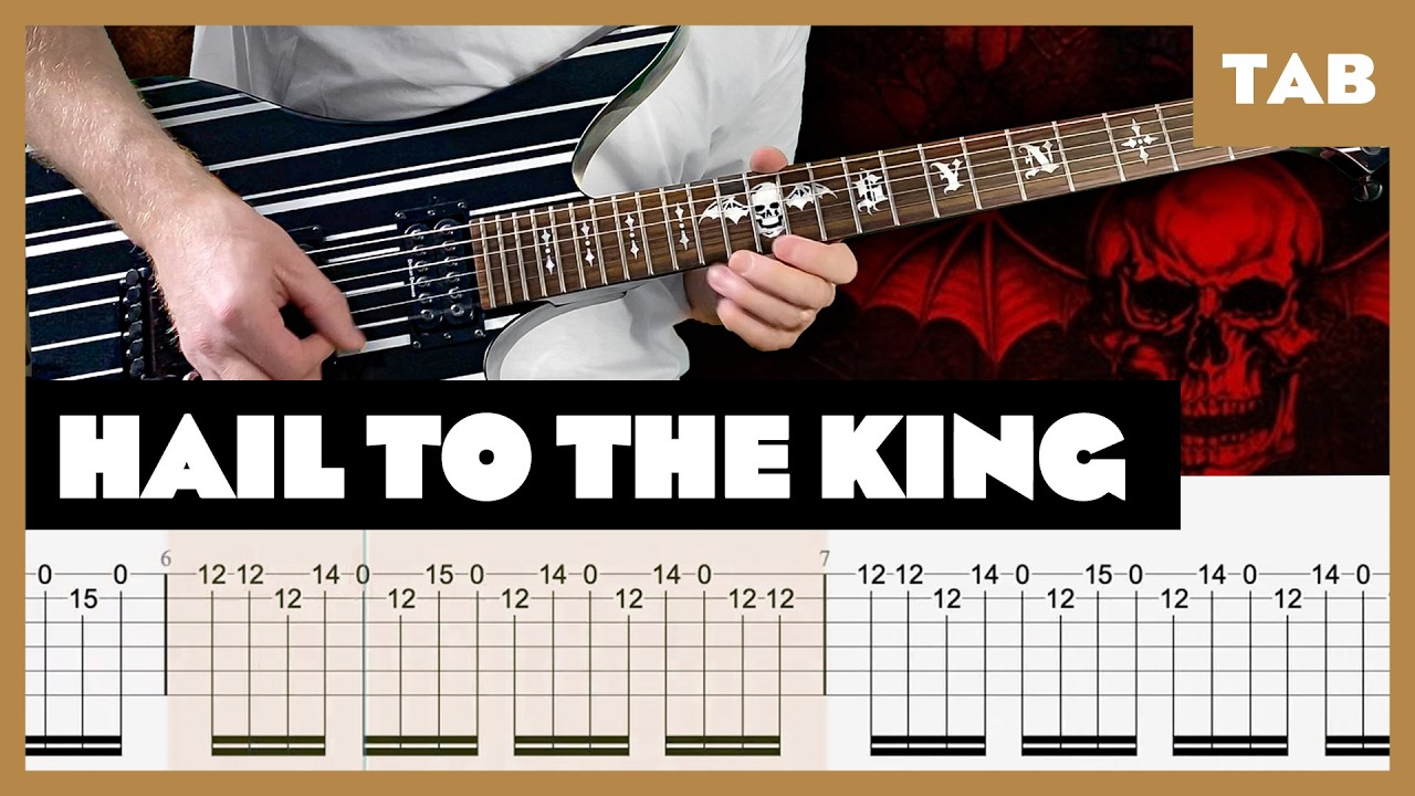 Avenged Sevenfold - Hail to the King - Guitar Tab | Lesson | Cover ...
