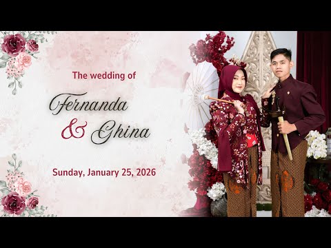 LIVE WEDDING 🔴 NGUNDUH MANTU FERNANDA & GHINA || 25 JANUARI 2026 - GANDUKEPUH PONOROGO