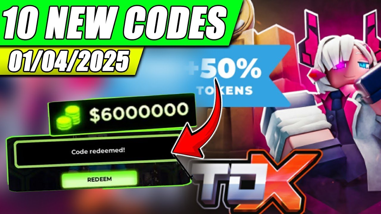 *NEW* TDX CODES 2025 | TOWER DEFENSE X CODES | TDX ROBLOX CODES - YouTube