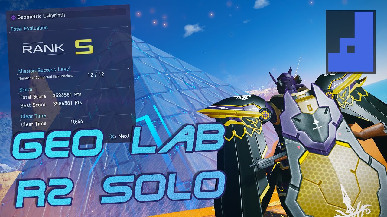 [PSO2:NGS] Solo Geometric Labyrinth R2 Max Mods - Ranger (10:46) - YouTube