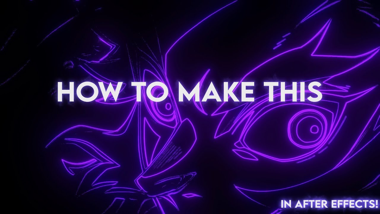 Outline Glow Tutorial | After Effects - YouTube