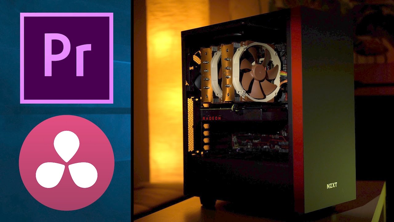 $998 AMD RYZEN 4K video editing BEAST! Premiere & Resolve - YouTube