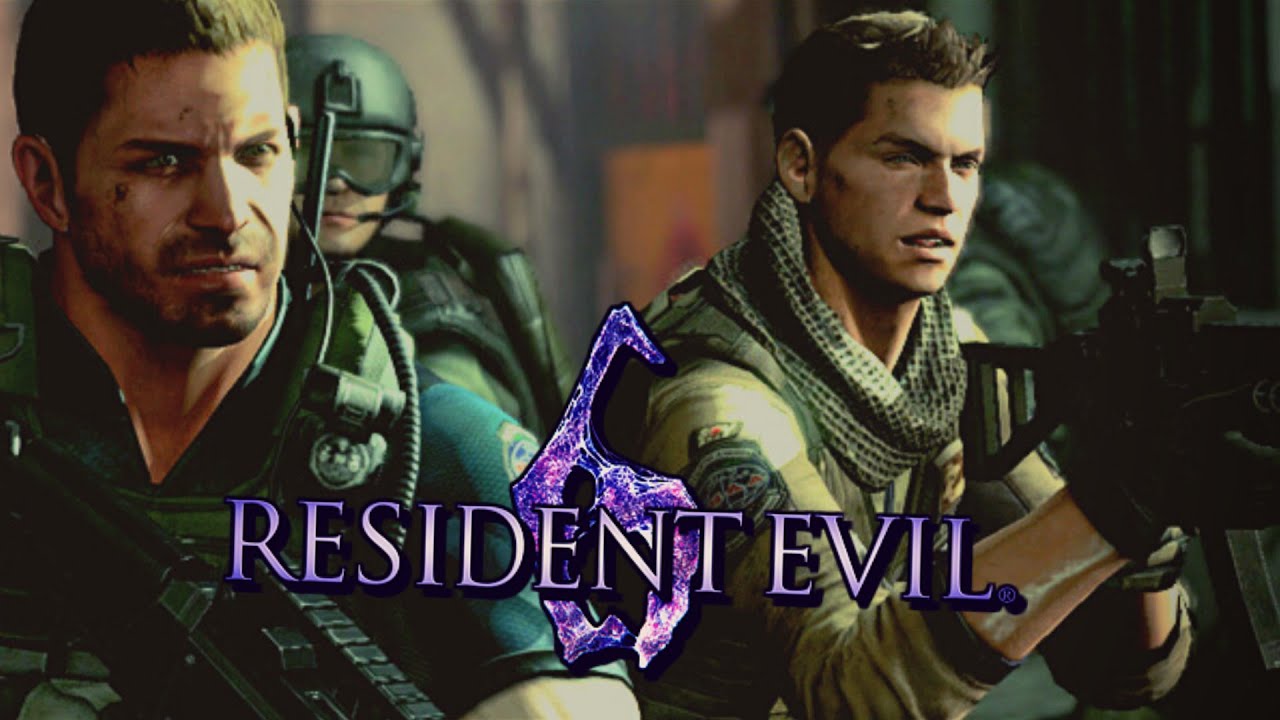 Chris Redfield losing his Team/Partner - YouTube