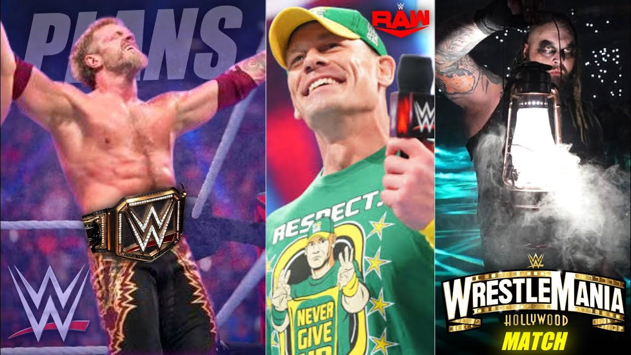 Edge WWE World Champion PLANS ! LEAKED | Bray Wyatt WRESTLEMANIA Match ...
