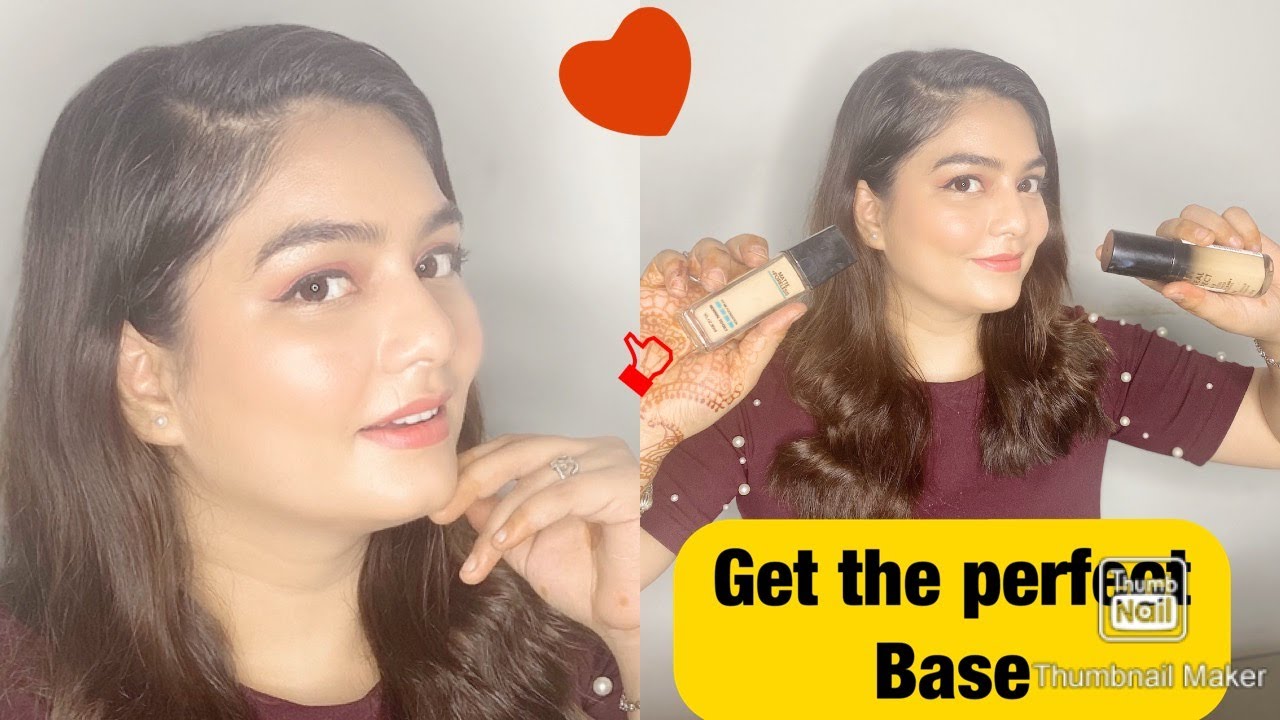 How to do perfect makeupbase - YouTube