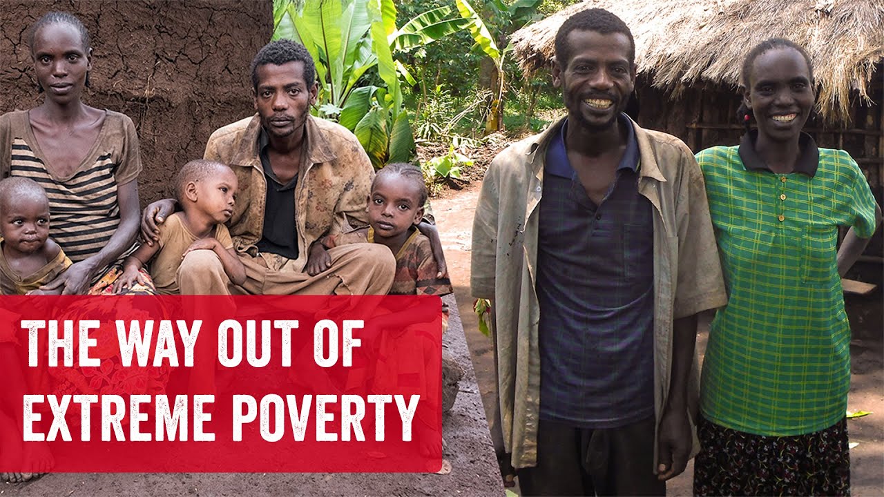 Extreme poverty in Ethiopia: A second chance for Abebe's family - YouTube