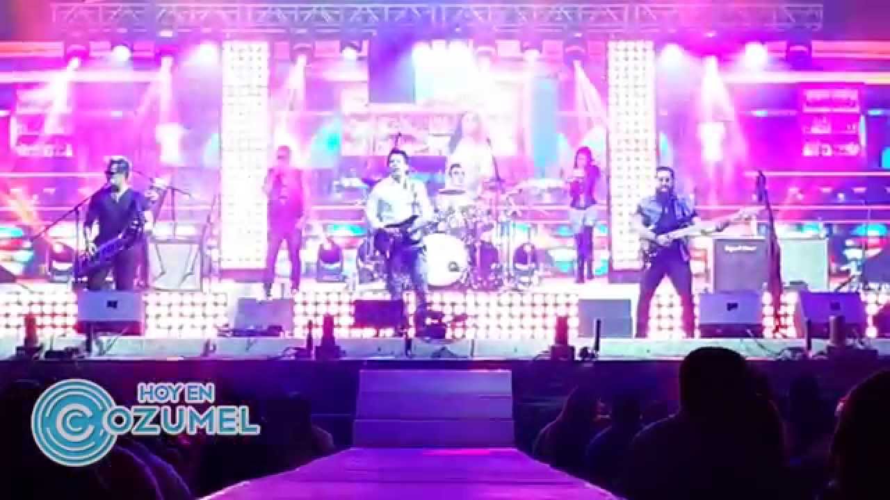 MATUTE BAND en Cozumel arranque de concierto (Tarzan Boy-Baltimora ...