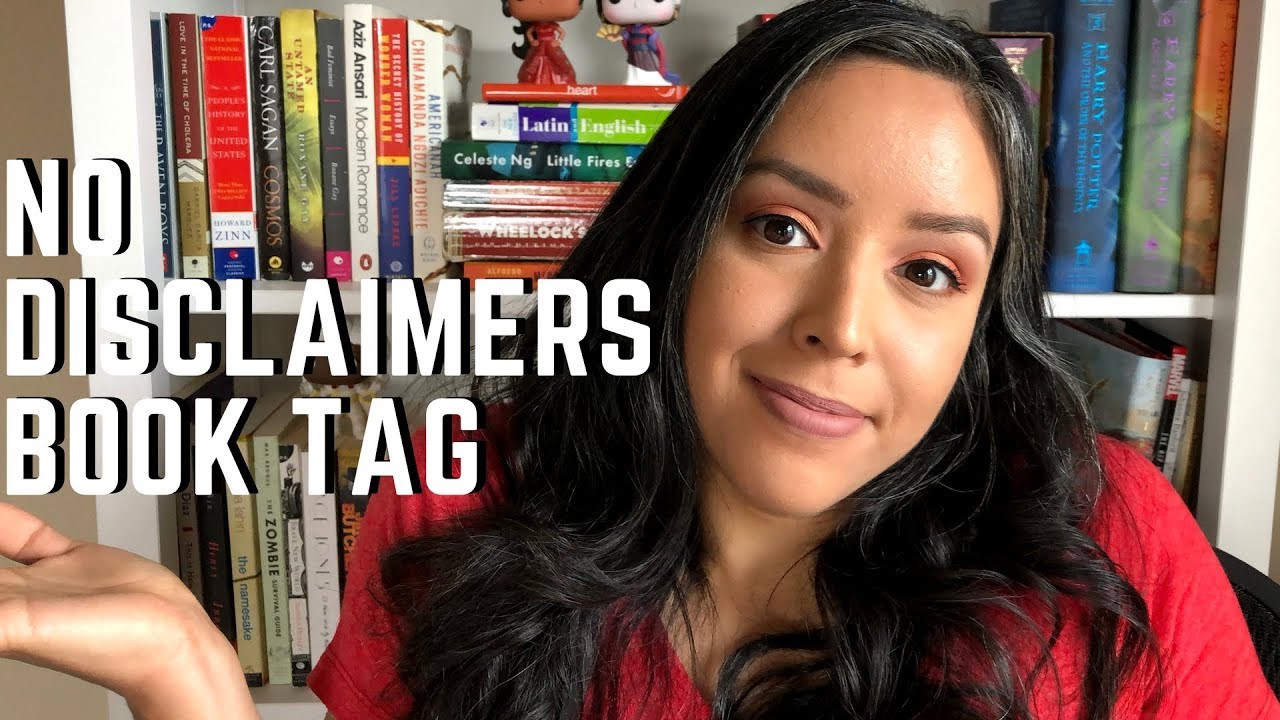 No Disclaimers Book Tag - YouTube