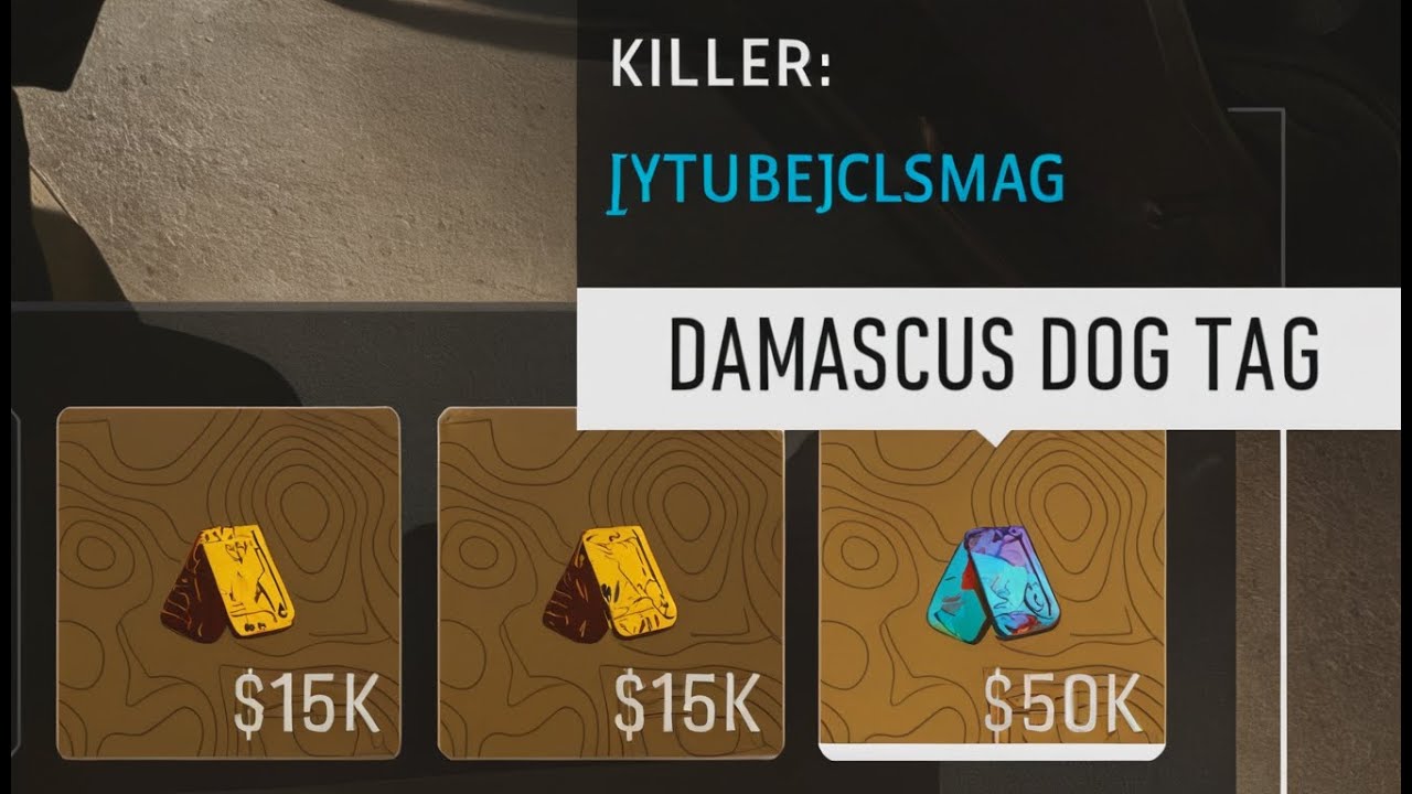 Damascus Dog Tag Higlights of DMZ gameplay - YouTube