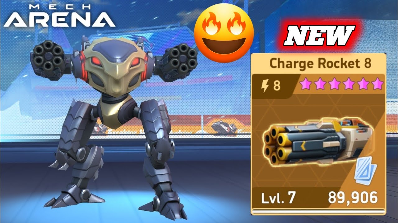 New Ultimate Missile Weapon Charge Rocket with Shadow Gameplay - Mech ...