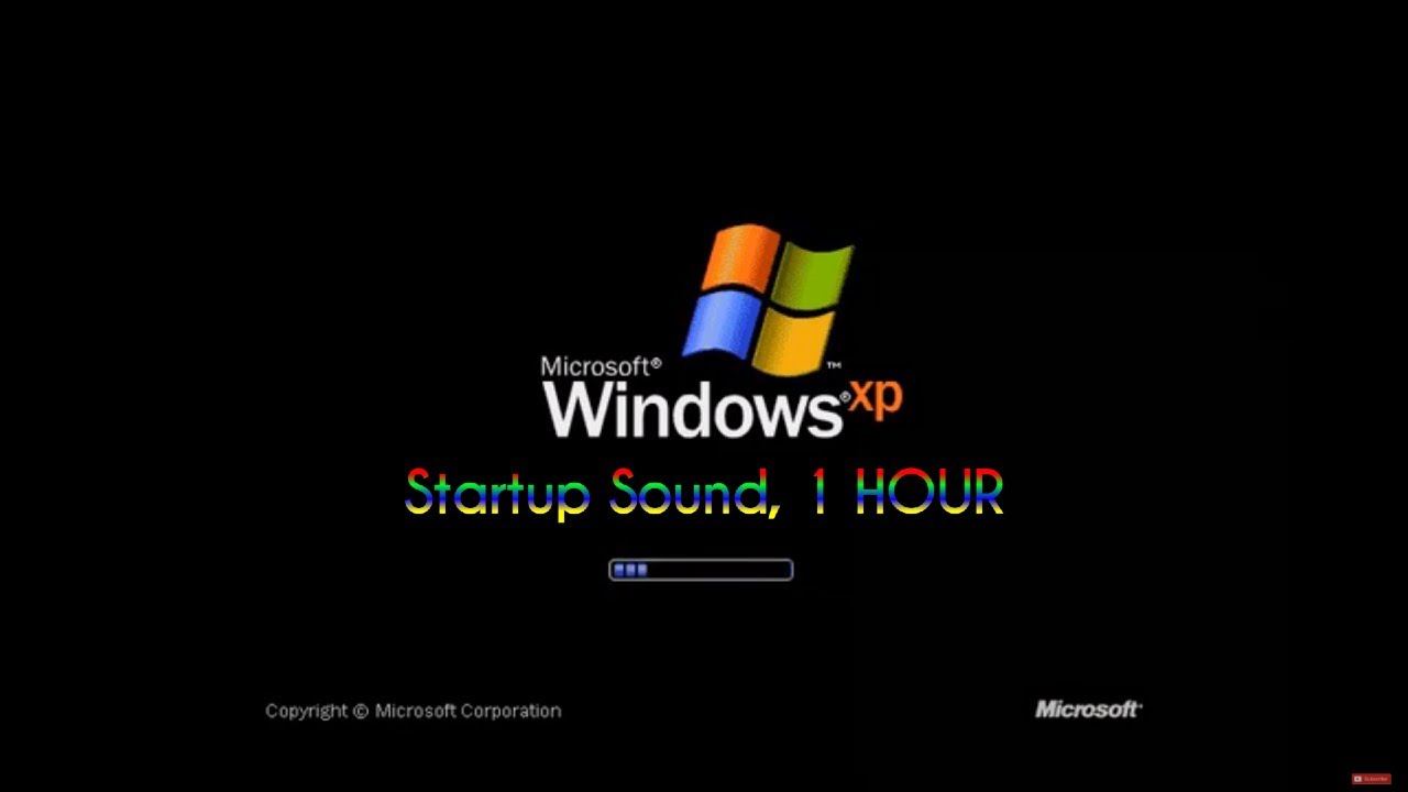 Windows XP Startup Sound, but it's 1 hour - YouTube
