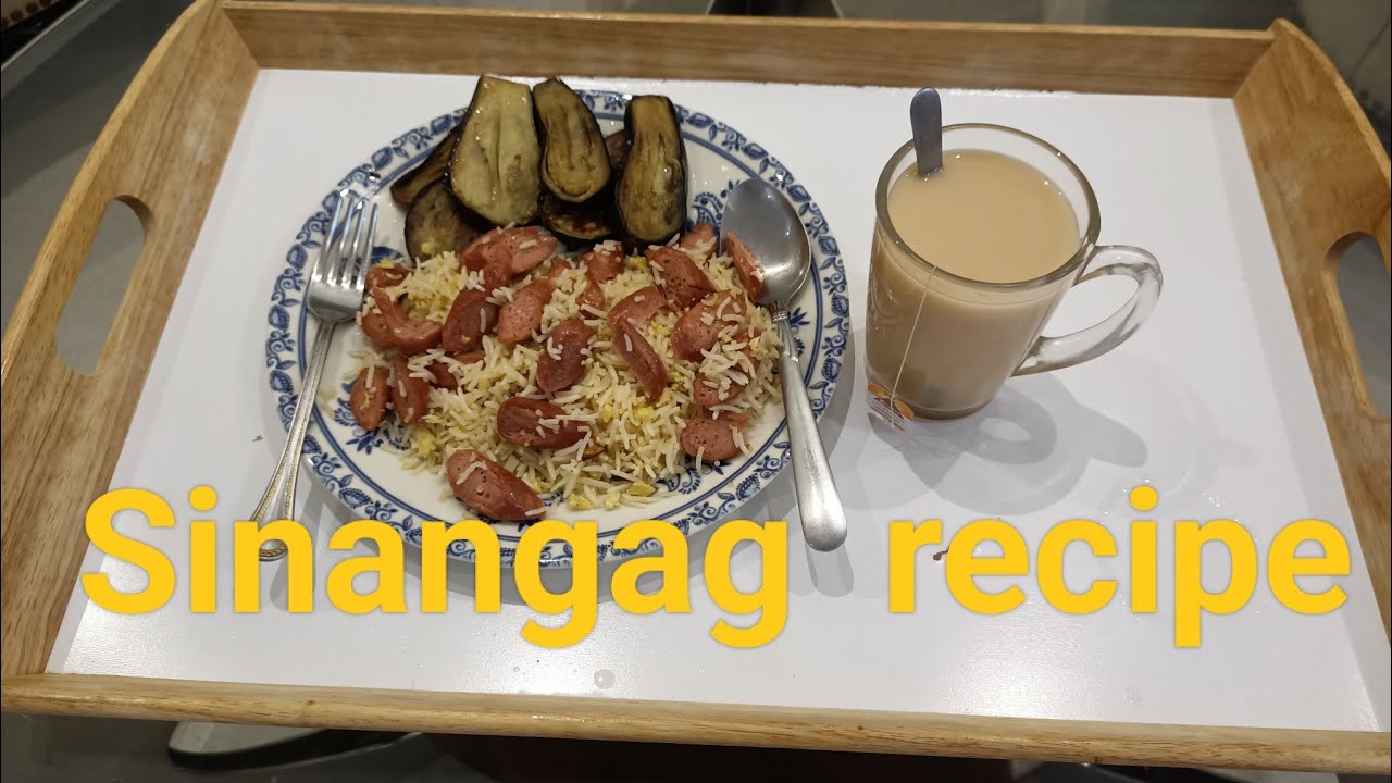 Sinangag recipe my morning breakfast quick and easy to cook#yummy ...