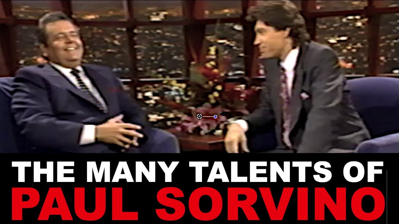 ROSS INTERVIEWS BELOVED ACTOR, PAUL SORVINO - YouTube