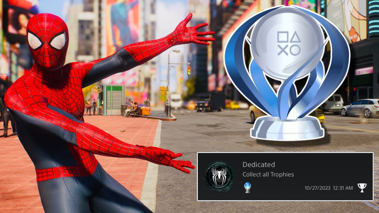 Spider-Man 2's Platinum Trophy Is So Easy - YouTube
