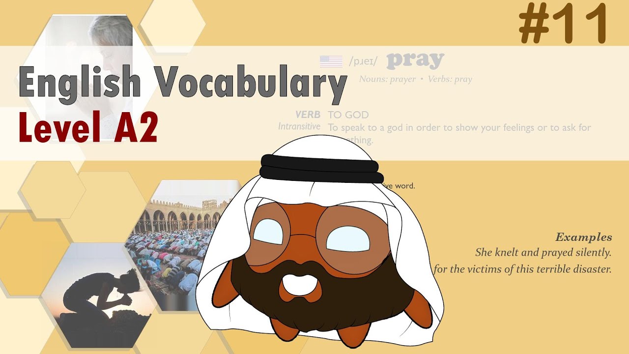 English Vocabulary Simplified: A2 Level for Beginners #11 - YouTube