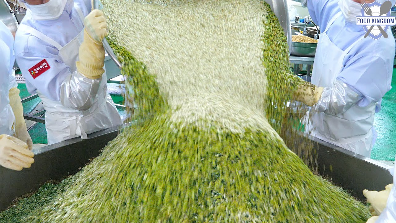 세계가 인정하는! 한국의 깨끗한 K-푸드 음식공장 대량생산 몰아보기 / Overwhelmingly clean! Unique ...