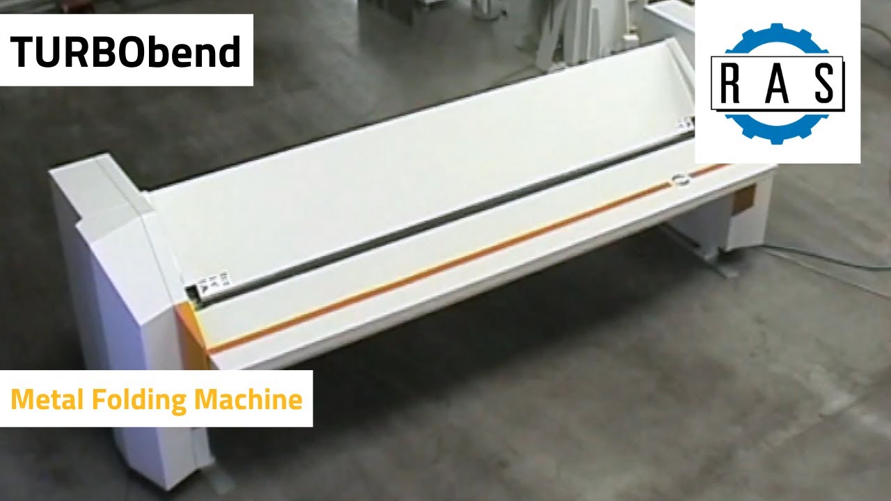 RAS TURBObend Metal Folding Machine - YouTube