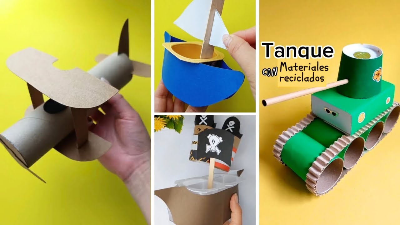 Cosas Hechas De Materiales Reciclables