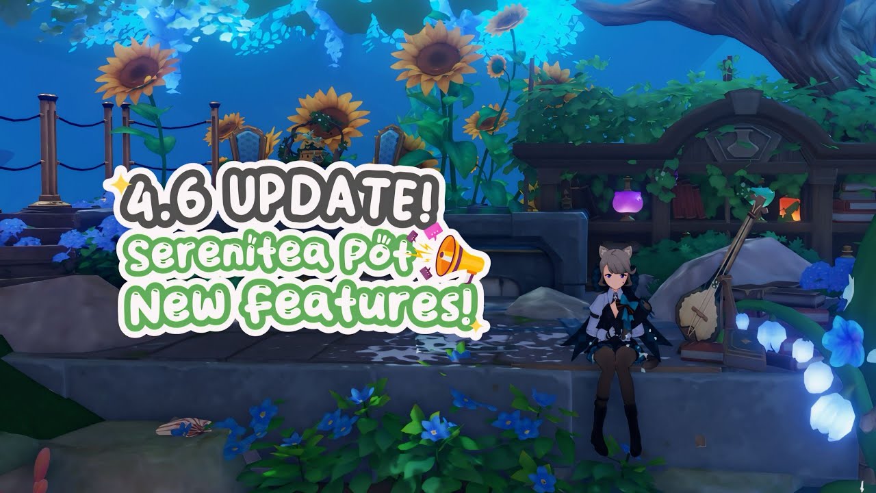 New Serenitea Pot Features | Version 4.6 | Genshin Impact | 原神 - YouTube