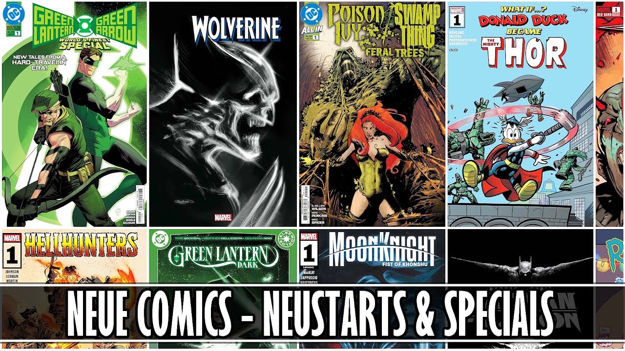 Neue Comics auf die 1! - Eindrücke zu Neustarts & Specials aus November ...