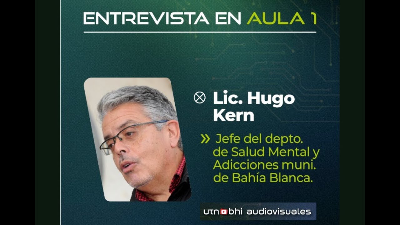 Entrevista en Aula 1 - Lic. Sicología Hugo Kern - YouTube