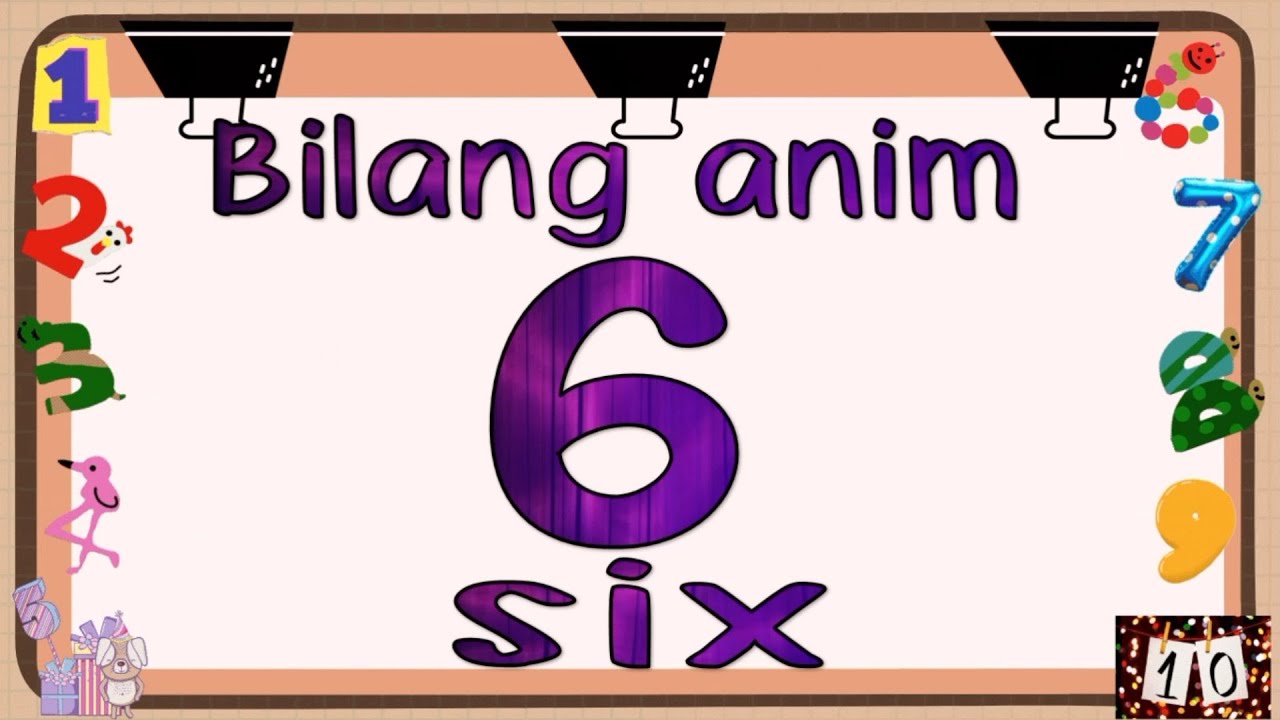 PAANO MATUTONG BUMILANG? BASIC MATH: BILANG ANIM (SIX) 6 || Teacher ...