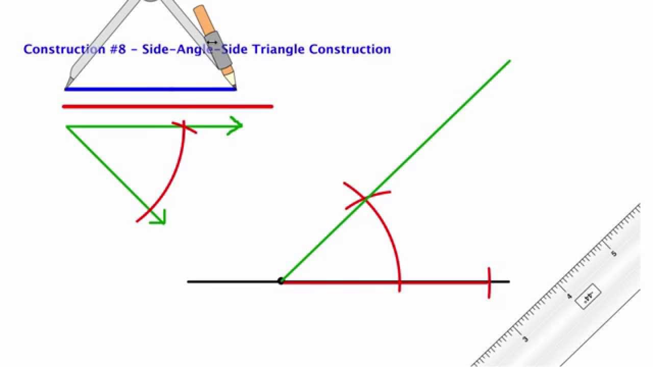 Compass Construction 8 SAS Triangle Construction YouTube compass-construction-8-sas-triangle-construction-youtube