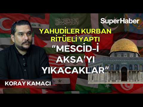 Koray Kamacı isyan etti: İslam Dünyası neyi bekliyorsun? Mescid-i Aksa'yı yıkmak istiyorlar