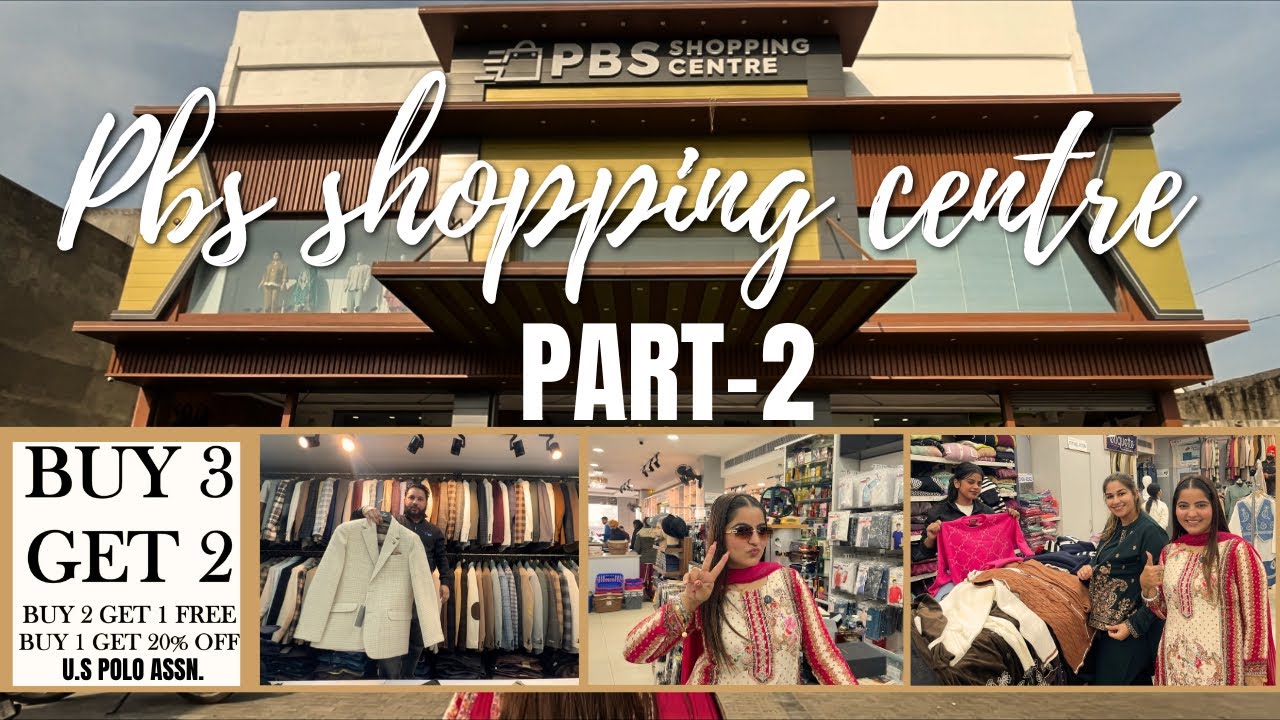 Best place for shopping in Punjab Amritsar , Fun and shop 🛍️ At PBS ...