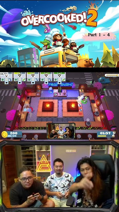 Overcooked 2 ( Part 1-4 ) - YouTube
