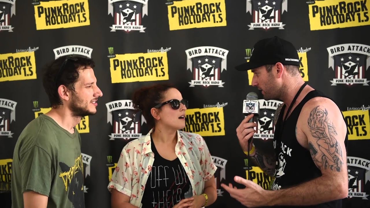 NOT ON TOUR INTERVIEW AT PUNK ROCK HOLIDAY 2015 - YouTube
