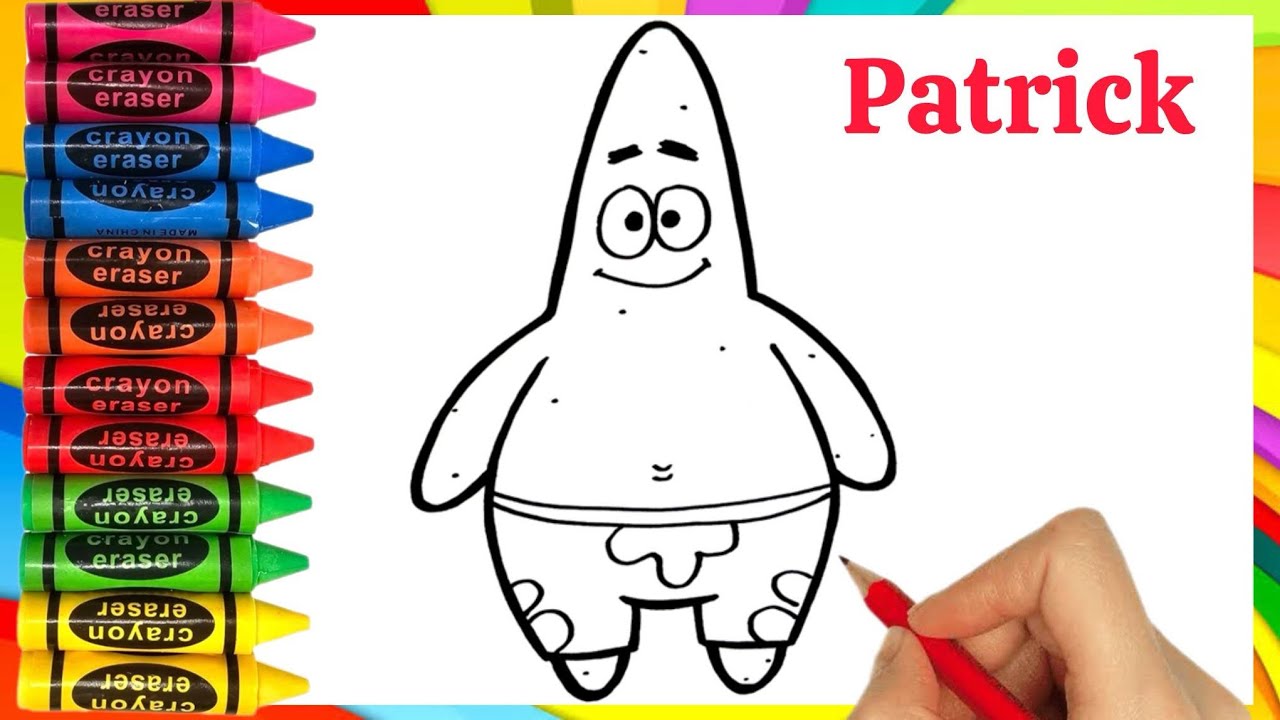 How To Draw Patrick Star | Spongebob Squarepants | drawing for ...