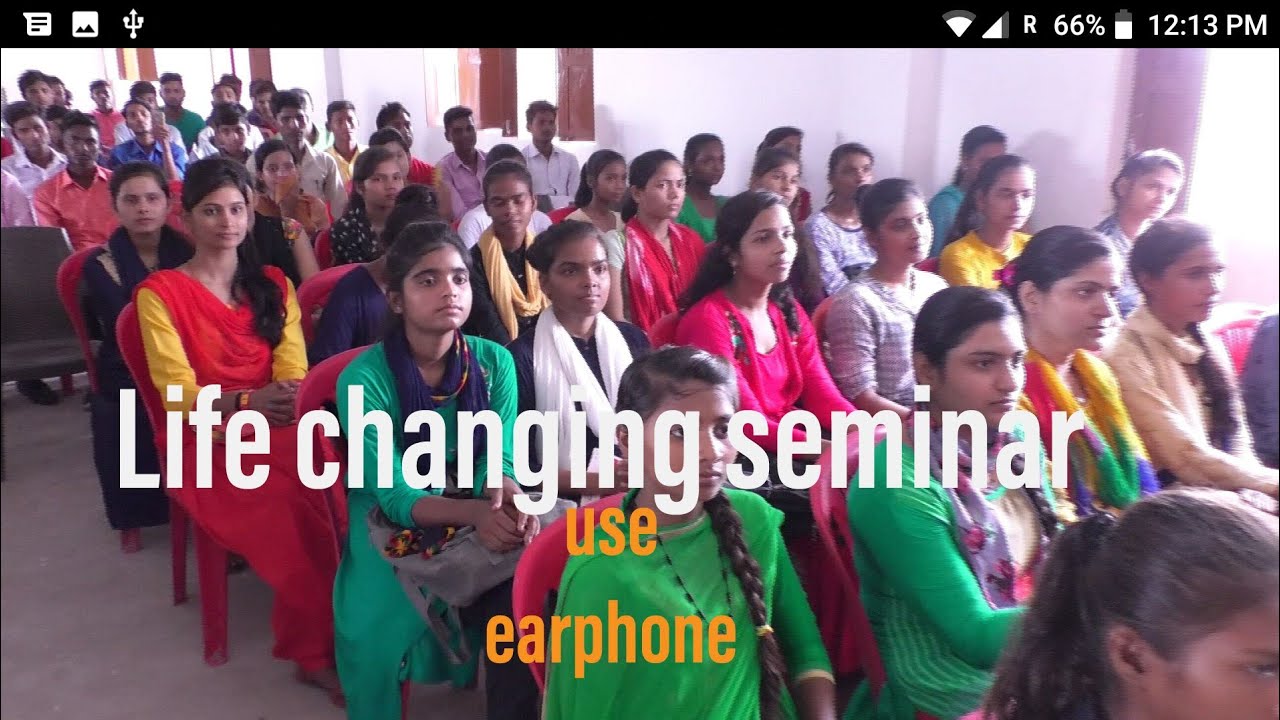 Life changing seminar by Mohammad Abdullah - YouTube