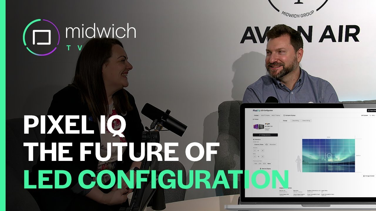 LED wall configurator - setup, planning, design | Pixel IQ - YouTube
