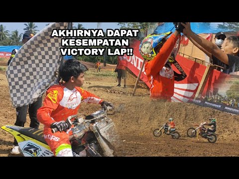 M ATHAR BIKIN PANIK SEMUA DI KELAS 85CC MOTO 2!!! | BANYAK PESERTA JATUH