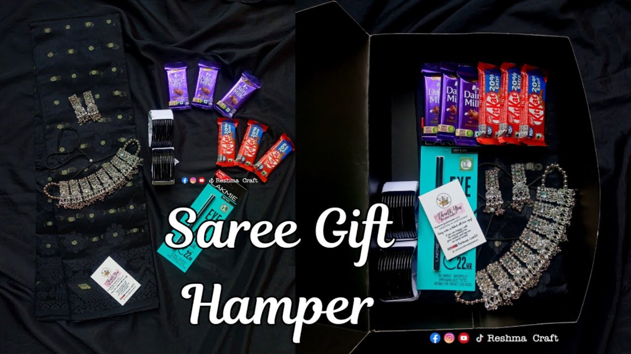 Saree Gift Hamper || Saree Gift Combo For Mother // Girlfriend // Best ...