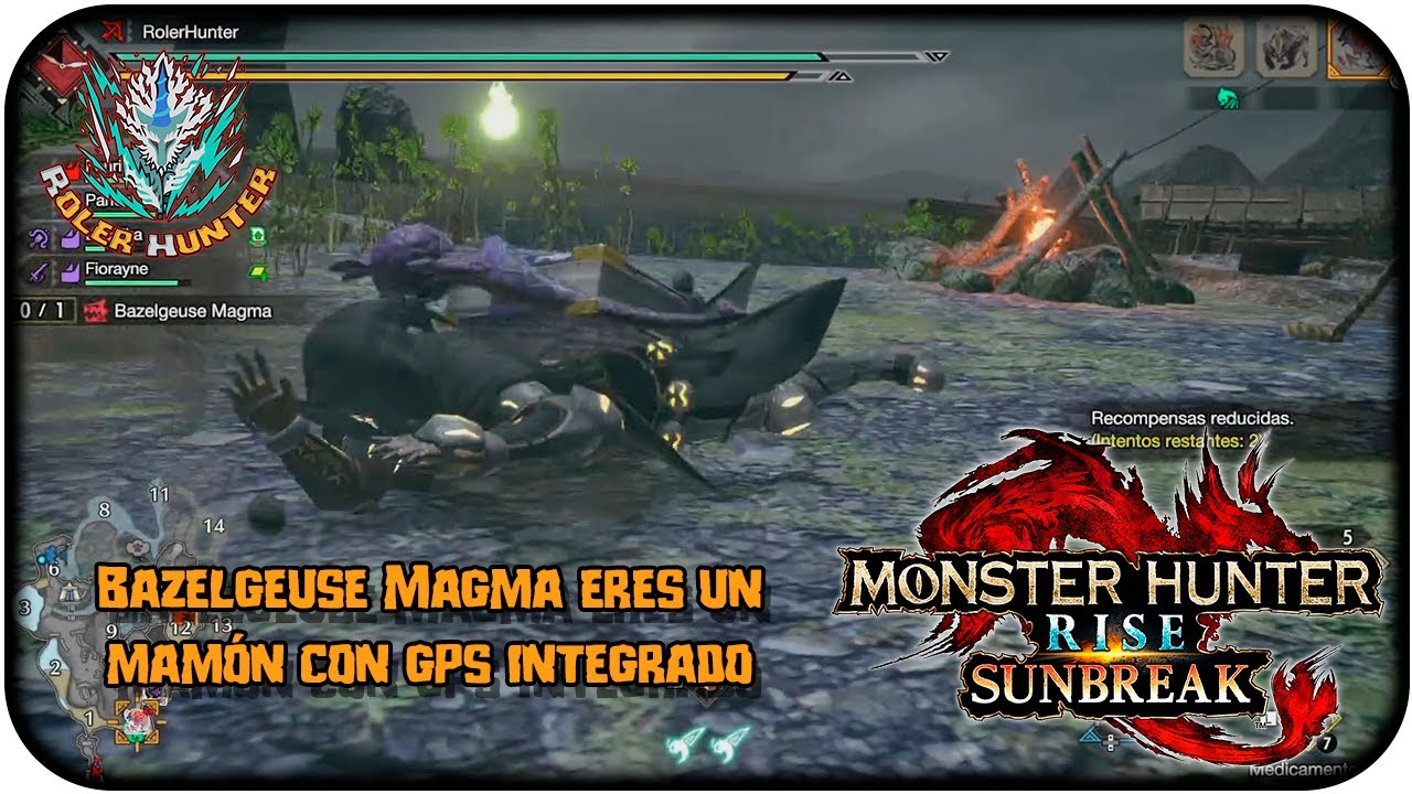 MONSTER HUNTER RISE | SUNBREAK | Parte 70 ESPAÑOL: Este BAZELGEUSE ...