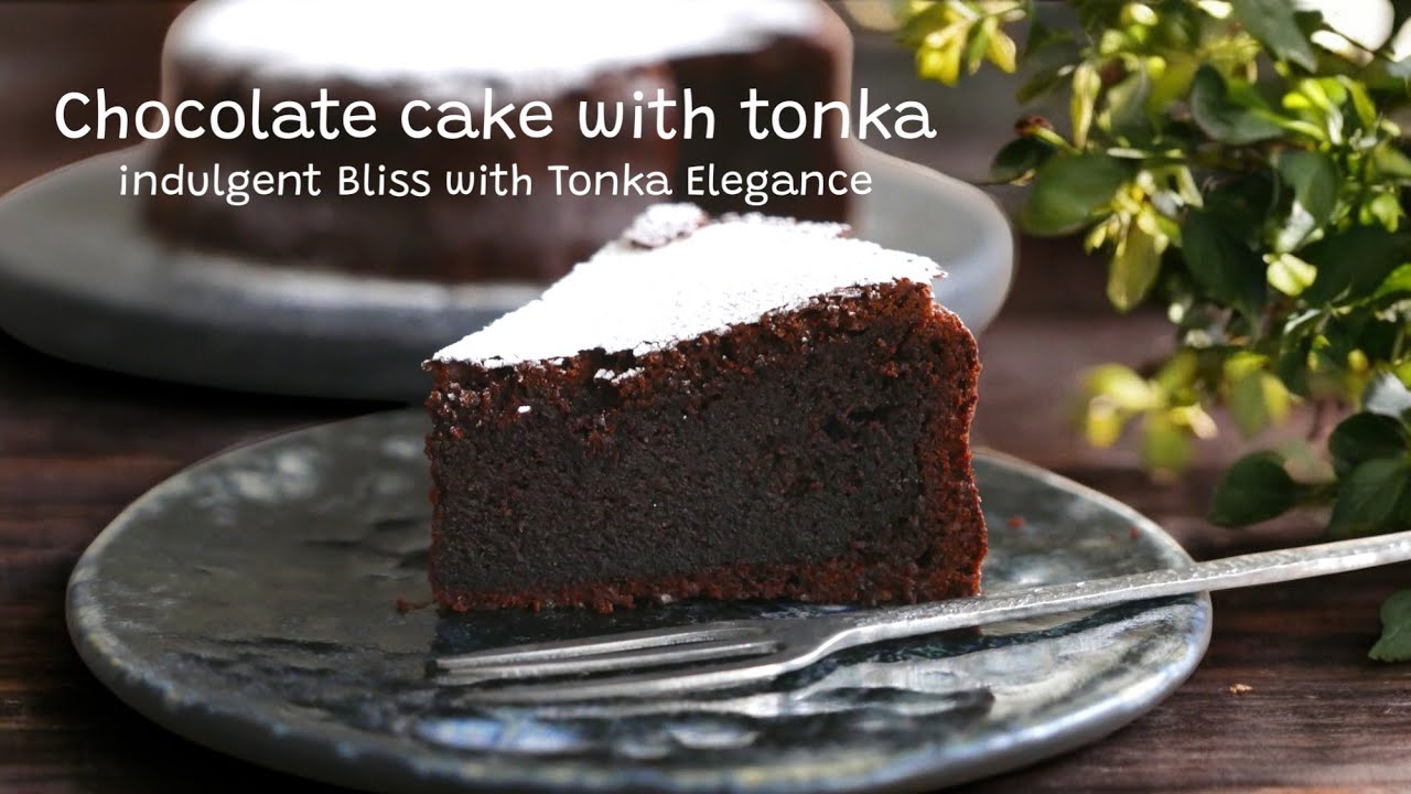 Chocolate Cake with Tonka | Gluten Free | How to make Moist Chocolate ...