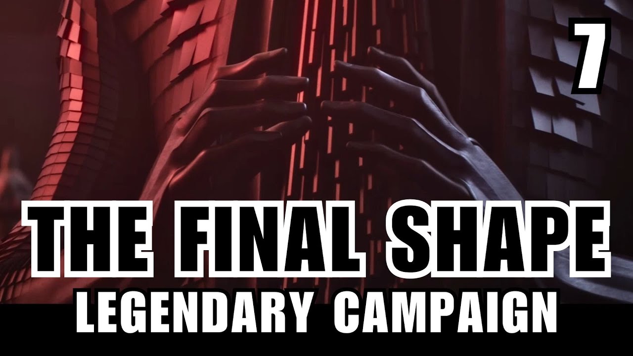 THE FINAL SHAPE Legendary Campaign - ICONOCLASM (Part 7) - YouTube
