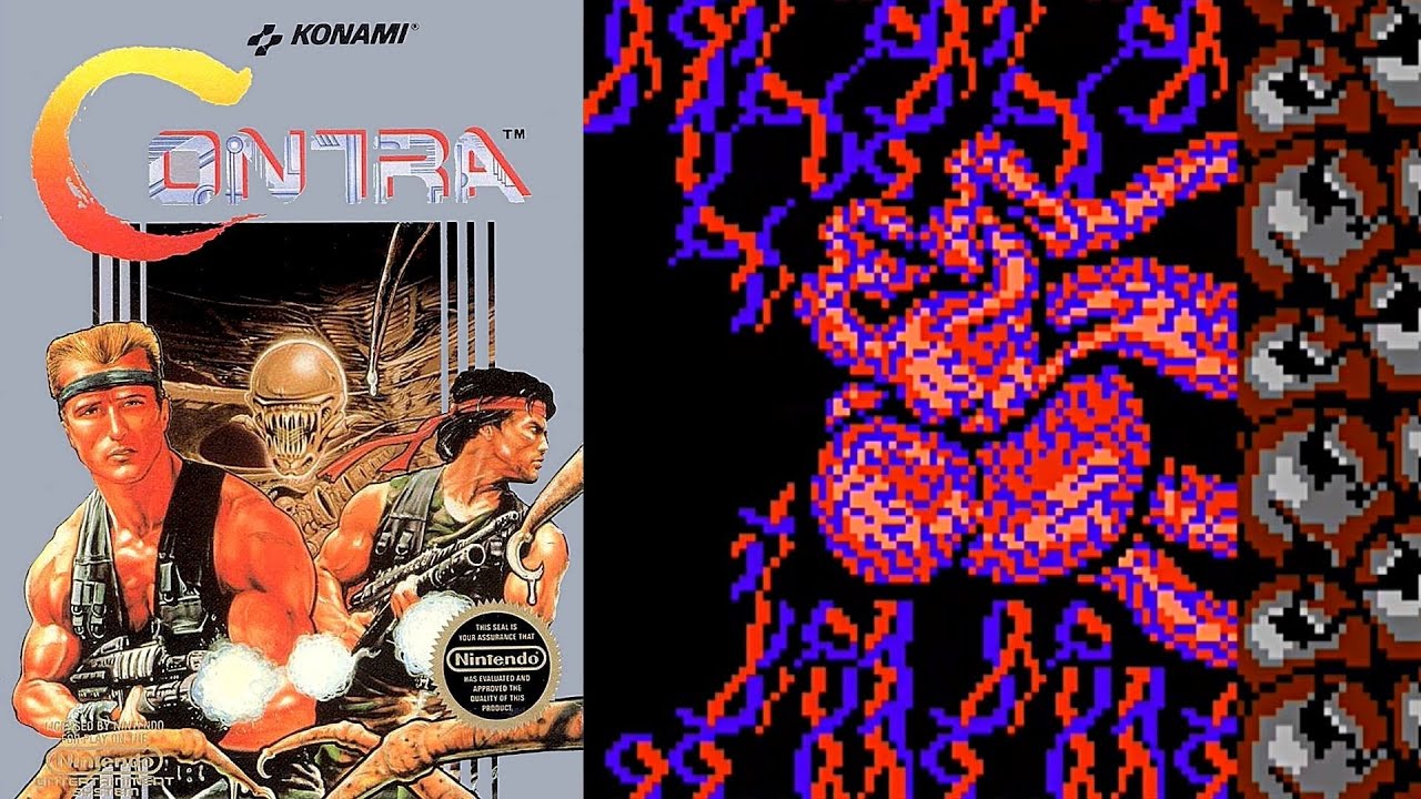 Contra (NES) - Final Boss (No Damage, No Powerups). - YouTube