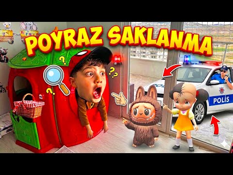 POYRAZ ELA VE LABUBUNUN SEPETİNİ SAKLADI ! POLİS POYRAZI KOVALIYOR