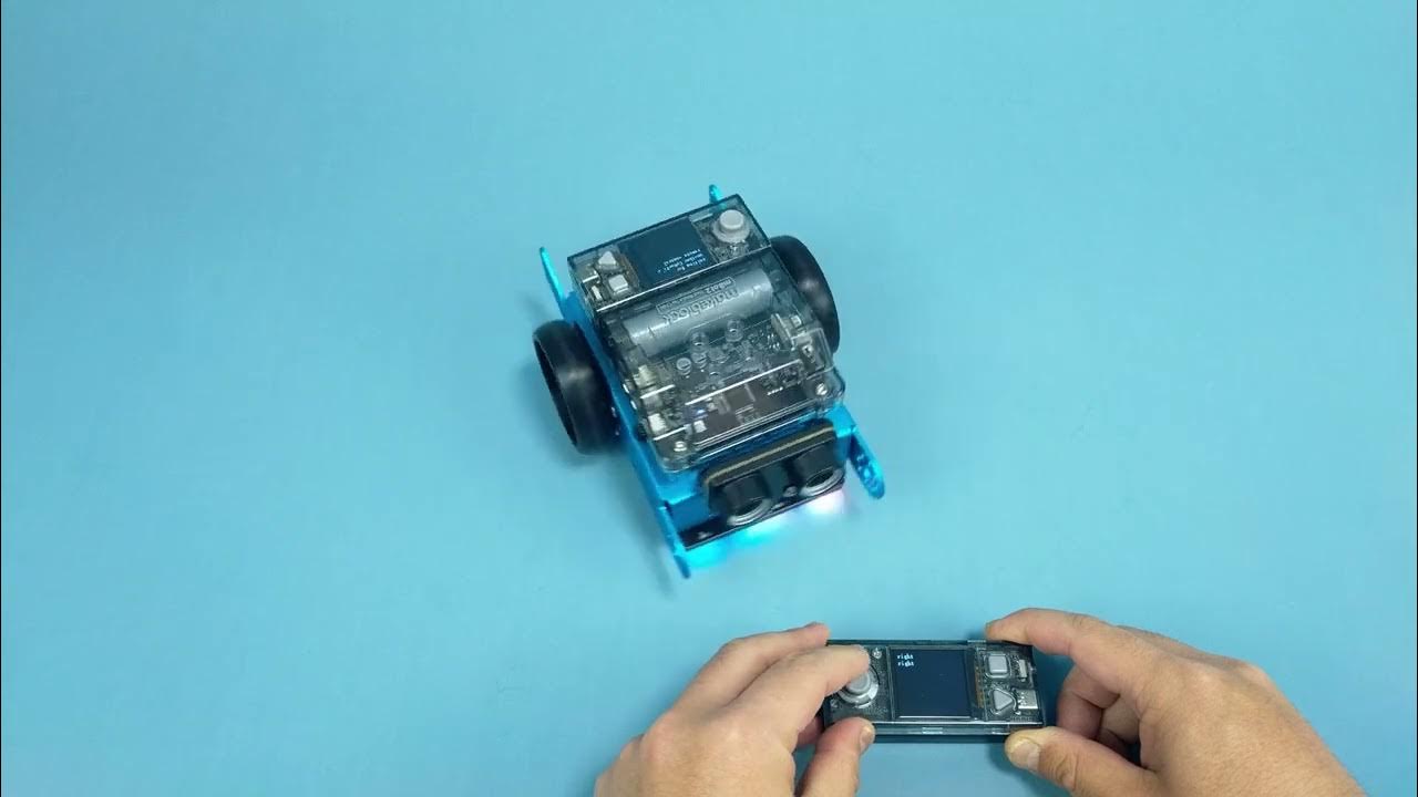 CyberPi Go KitとmBot2の連携：mBot2の操縦 - YouTube