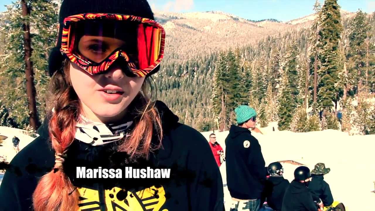 China Peak: Marissa Hushaw's 2nd Annual Grind Out Hunger Rail Jam - YouTube