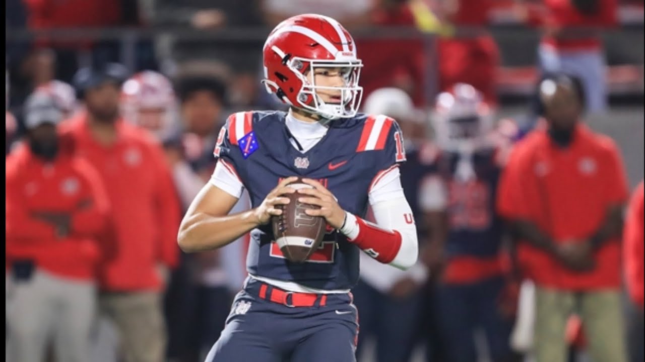 Furian Inferrera #1 Qb in the nation c/o 2027 Mater Dei High School ...