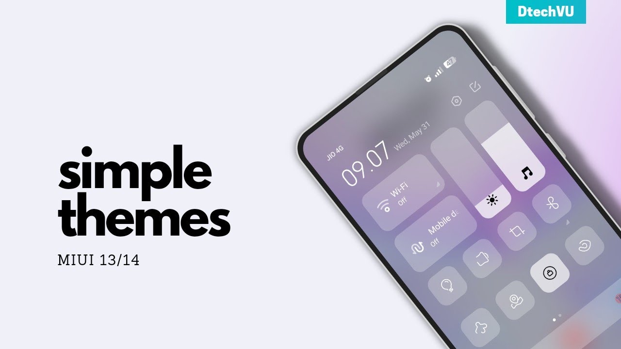 4 Simple Miui 14 Themes 😍 | Best MIUI Themes for MIUI 13 - YouTube