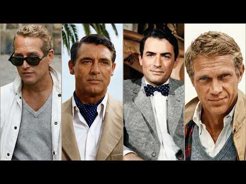 Timeless Old Hollywood Men: Behind the Mask