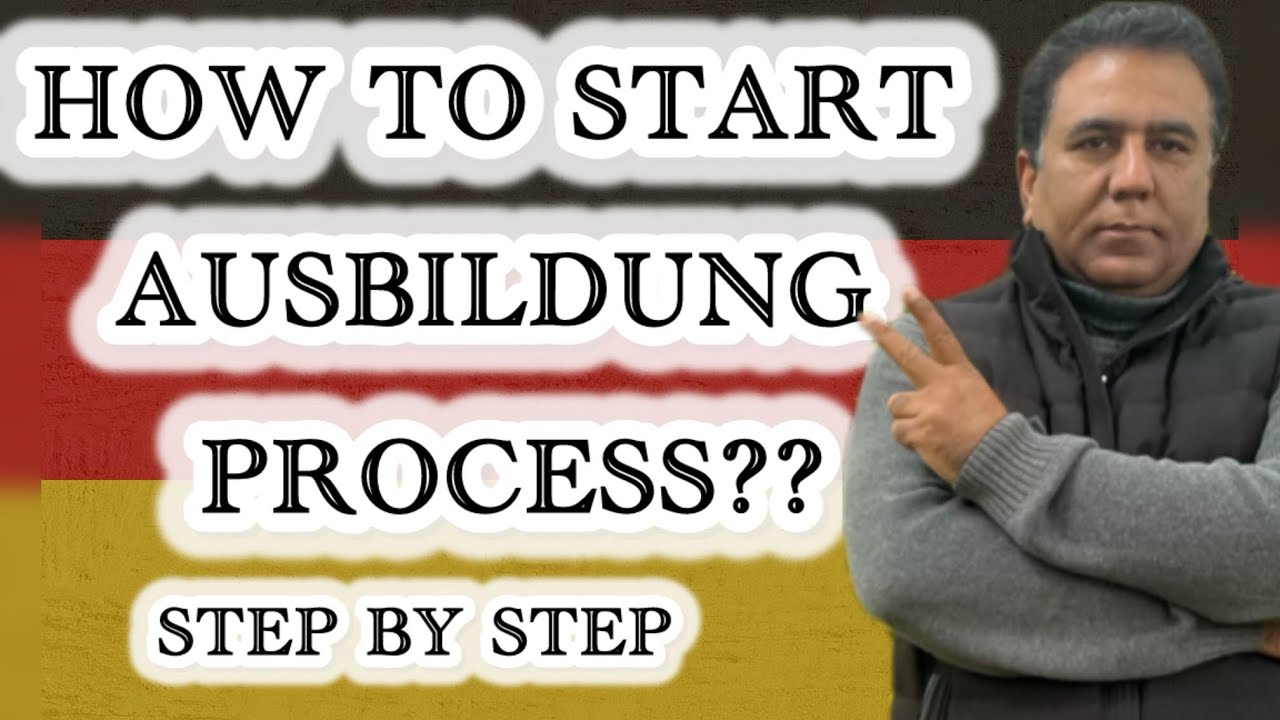 How to Start the Ausbildung Process??? (Step by Step) - YouTube